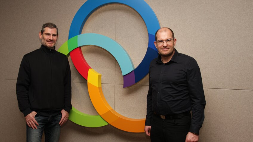 Prominenter Besuch bei Nussbaum Medien